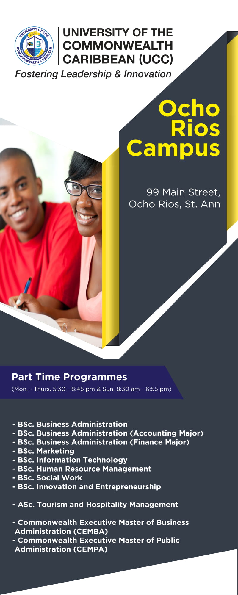 Ocho Rios Campus | The University of the Commonwealth Caribbean